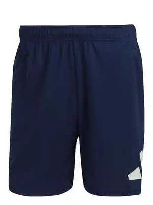 Adidas Train Essentials Logo Training Shorts - Navy/white