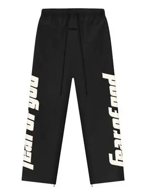 Fear Of God X Mlb Nylon Trackpants - Black