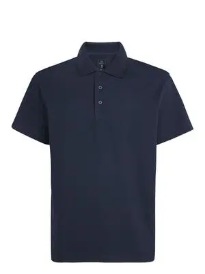 On Courtside Polo Shirt - Navy