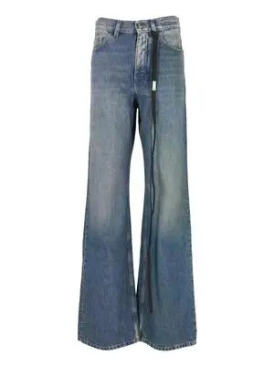ANN DEMEULEMEESTER Genoveva Flared Jeans - Blue