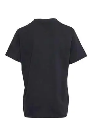 GANNI Graphic-print T-shirt - Grey