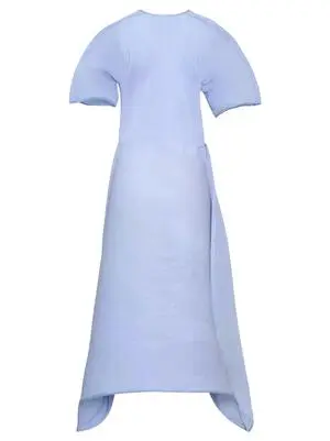 MELITTA BAUMEISTER Light Ripple Texture Dress - Blue
