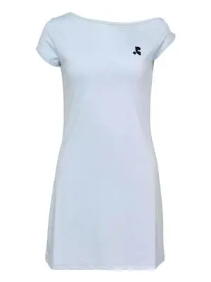 REST & RECREATION One-shoulder Mini Dress - Blue