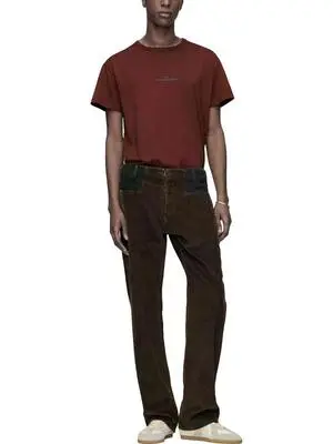 MAISON MARGIELA Corduroy Straight-leg Jeans - Brown