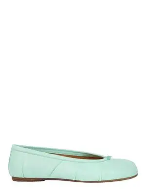 MAISON MARGIELA Tabi Leather Ballet Flats - Blue