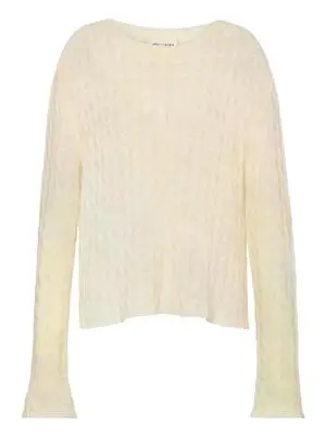 MAISON MARGIELA Cable Knit Cardigan - Neutrals