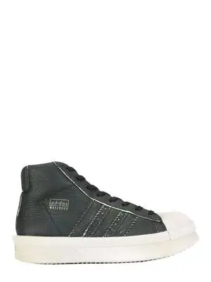 Rick Owens X Adidas High-top Sneakers - Black