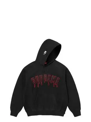Supreme Ghostface® Arc Long-sleeves Hoodie - Black