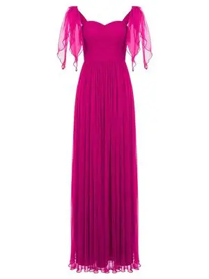 ROSERRY Elizabeth Silk Gown - Green