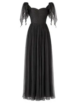 ROSERRY Elizabeth Silk Gown - Green