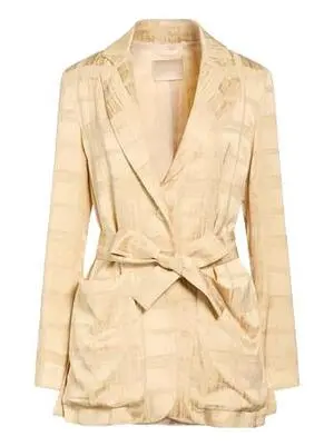 Momoni Single-breasted Blazer - Sand
