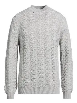 DANIELE FIESOLI DANIELE FIESOLI Merino Wool & Alpaca Sweater Light Grey