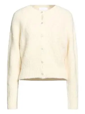 DANIELE FIESOLI Cardigan In Baby Alpaca Wool - White