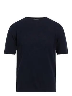 WOOL & CO Midnight Merino Wool And Cashmere Sweater - Blue