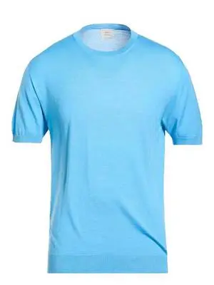 DANIELE FIESOLI Merino Wool And Silk Sweater - Azure