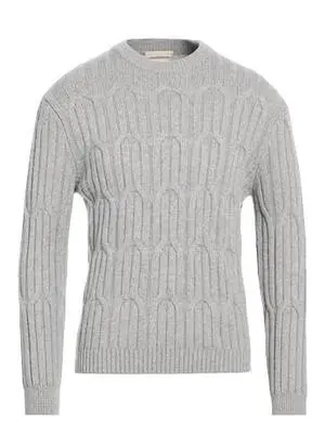 DANIELE FIESOLI Light Cashmere Crewneck Sweater - Grey