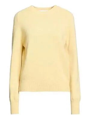 DANIELE FIESOLI Cashmere Crewneck Sweater - Yellow