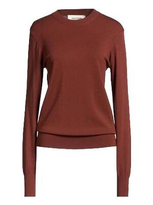 SILVIAN HEACH Silvian Heach Ivory Viscose And Polyester Knit Sweater Tan
