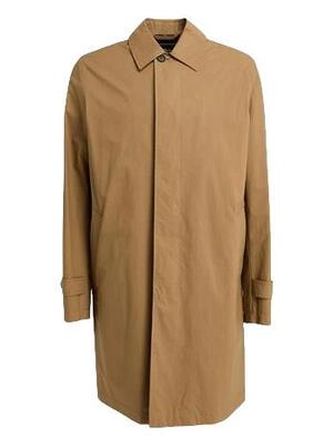 SEALUP SEALUP Charcoal Cotton Overcoat Camel