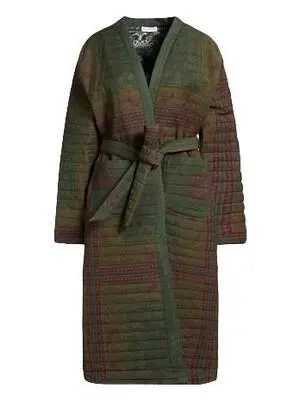 ARIZONA LOVE ARIZONA LOVE Green Paisley Print Cotton Overcoat