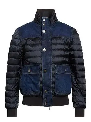 MOORER Midnight Puffer Jacket - Blue