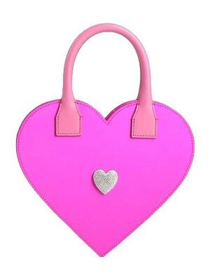 Mach & Mach Textile Fibers Handbag - Fuchsia