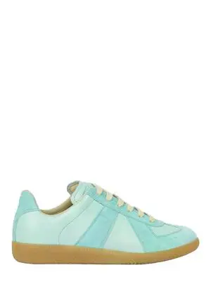 MAISON MARGIELA Replica Leather Sneakers - Blue