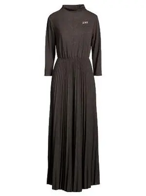 OLTRE Knitted Maxi Dress - Grey
