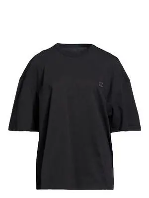 Alpha Industries Man T-shirt Black Size Xs Cotton Black