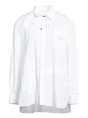 High Cotton Poplin Shirt - White