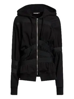 CHARLES JEFFREY Organic Cotton Terrycloth Hoodie - Black