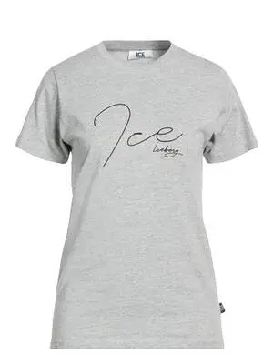 Iceberg Cotton Viscose T-shirt - Grey