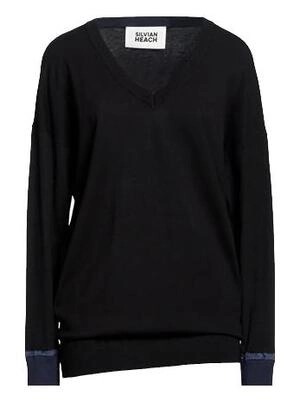 SILVIAN HEACH SILVIAN HEACH V-Neck Knit Sweater Black