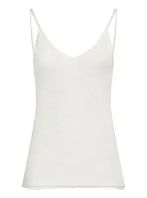 ALYSI Modal Wool Top - Ivory