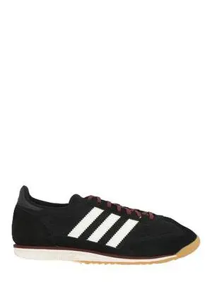 ADIDAS ORIGINALS Sl 72 Og Leather And Textile Sneakers - Black