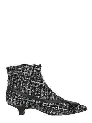 OVYE Ankle Boots Textile Fibers - Black