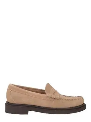 G.H. BASS & CO. Suede Penny Loafers - Beige