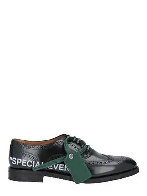 CHURCH'S X OFF-WHITE™ Leather Lace-up Oxford Shoes - Black
