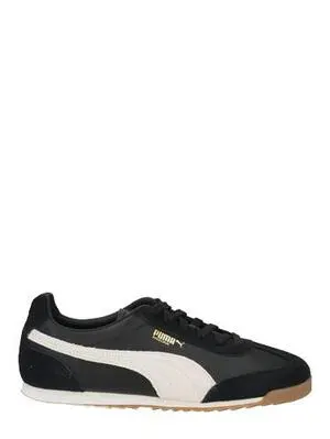 PUMA Arizona Retro Cowhide Sneakers - Black