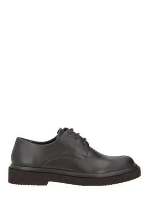 PALOMA BARCELO Jessica Lace-up Leather Derby Shoes - Brown