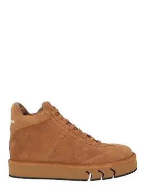 PALOMA BARCELO PALOMA BARCELÓ Alba Lace-Up Suede Ankle Boots Camel