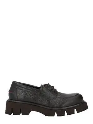 PALOMA BARCELO Elba Leather Lace-up Shoes - Brown