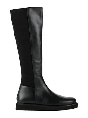 PALOMITAS BY PALOMA BARCELÓ Leather And Textile Fiber Boots - Black