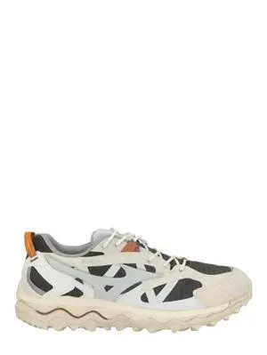 Mizuno Multicolor Textile Fibers Sneakers - Grey