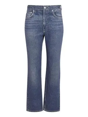 Rag & Bone Harlow Straight Leg Jeans - Blue