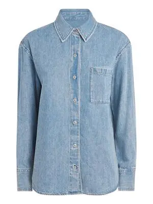 Rag & Bone Connie Denim Shirt - Blue