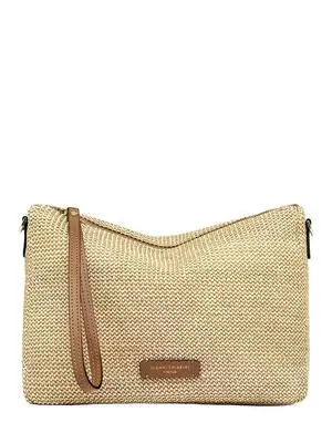 GIANNI CHIARINI Small Nora Clutch Bag - Neutrals
