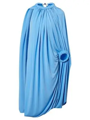 Coperni Draped Midi Dress - Blue