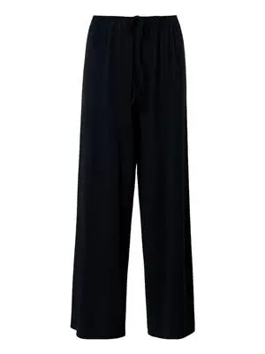 ERES Zelie Jersey Wide-leg Pants - Black