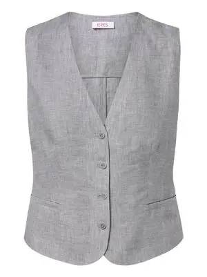 ERES Créatif Linen Vest - Grey